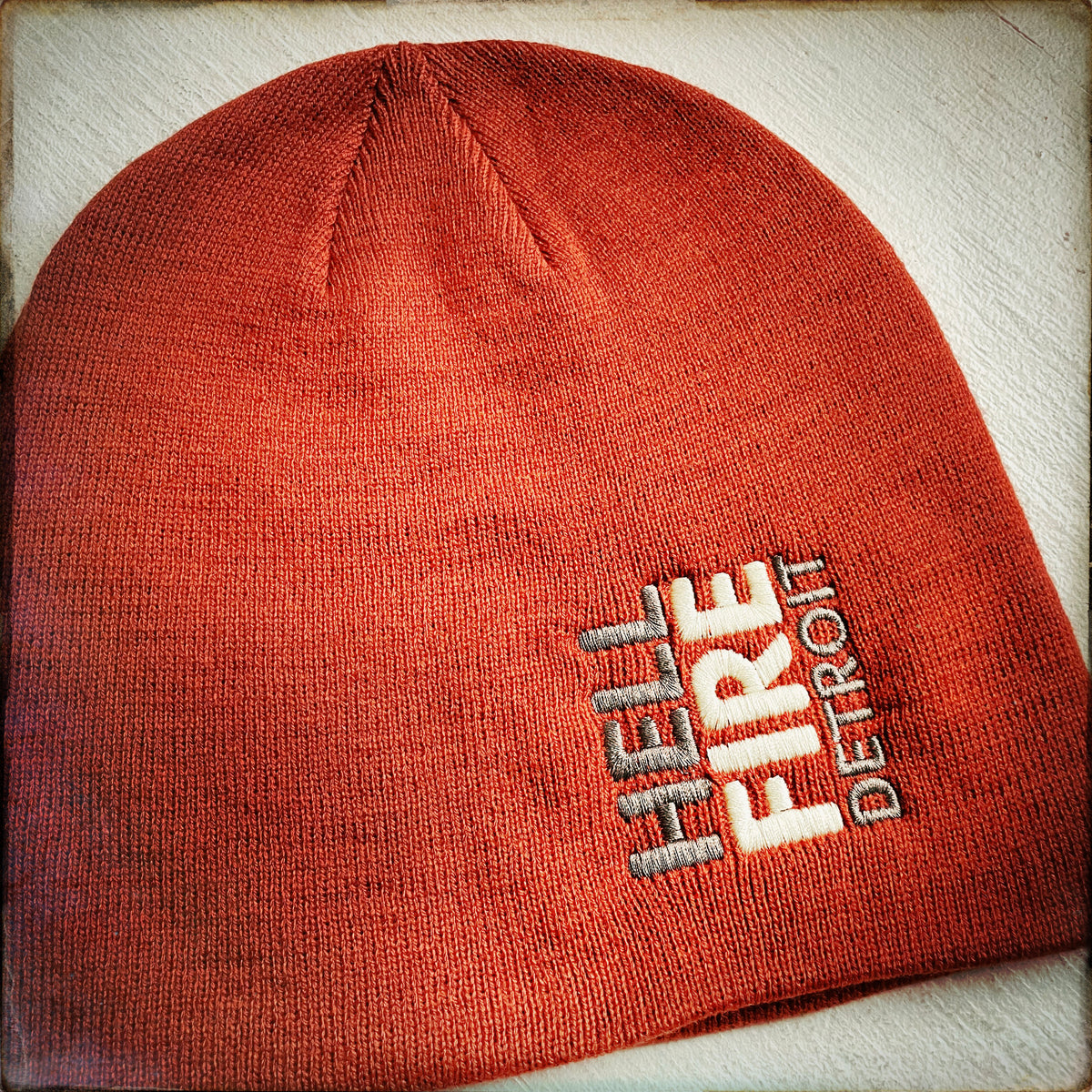Cherry Beanie – Hell Fire Detroit